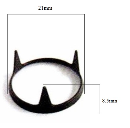 FS017 - Carpet Fastner (Prong)